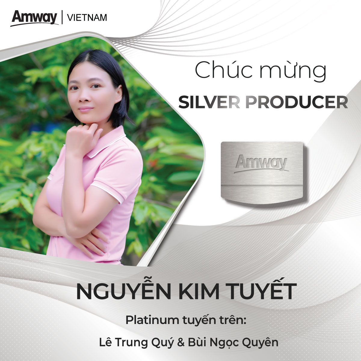 AmwayNow | Danh Hiệu Silver Producer Tháng 07/2023 | Amway Việt Nam