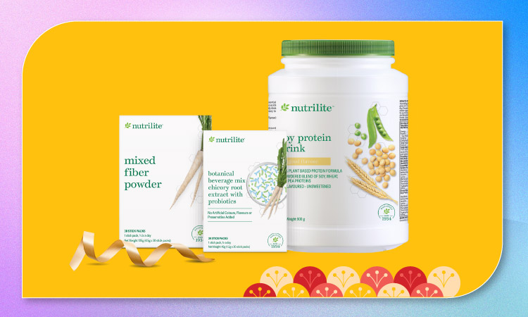 Nutrilite GUTPROtein Set PWP Nutrilite SoyPro Plushie Eco Bag AND ...
