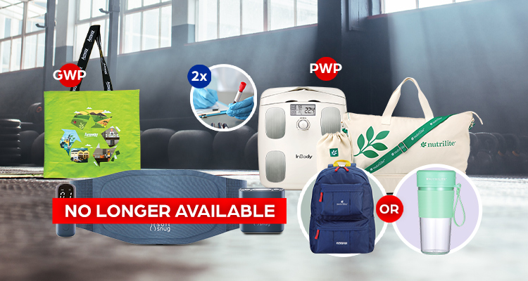BodyKey Jump Start Kit PWP Nutrilite Riley Backpack/Portable Blender ...