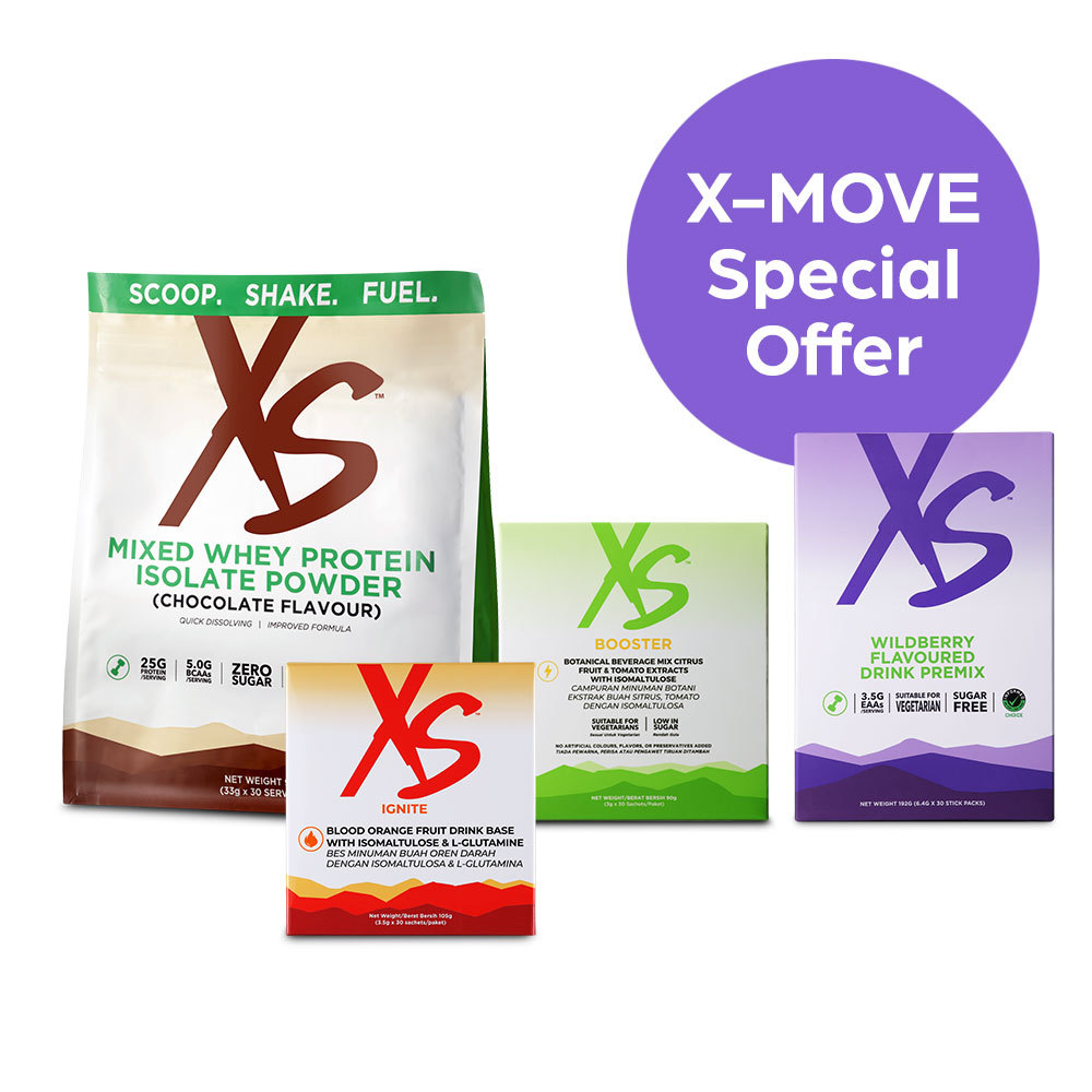 X-MOVE 健身套组 / 健身套组+ PWP FitPulse脉动瘦身腰带或Riley 背包 | AmwayNow