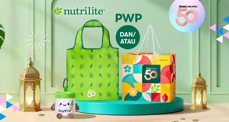 Set GUTPROtein Nutrilite PWP Beg Mesra Alam Mainan Lembut SoyPro ...