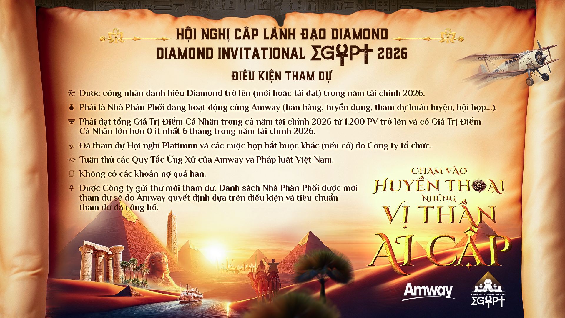 AmwayNow | Diamond Invitational Egypt 2026 | Amway Việt Nam