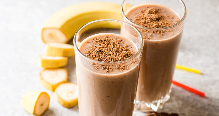 Banana Buzz Chocolate Smoothie