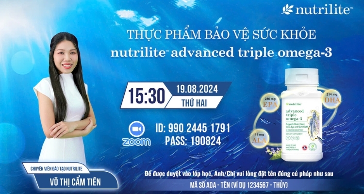AmwayNow | Chuyên Đề Đào Tạo: TPBVSK Nutrilite Advanced Triple Omega ...