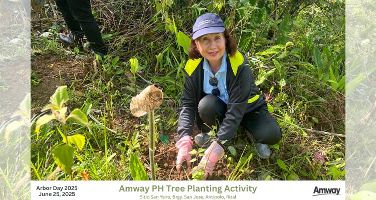 Amway Philippines Marks Arbor Day 2025 by Planting 1,000 Native Trees ...