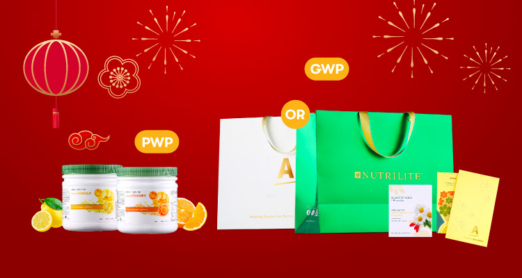 Nutrilite GUTPROtein Set PWP Nutrilite PhytoPOWDER Lemon / Orange ...