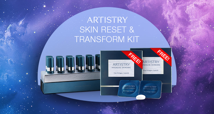 Limited Time ARTISTRY Skin Reset & Transform Kit | AmwayNow