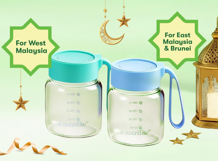 Nutrilite AmCELL™ GWP Nutrilite Timeless Glass Shaker | AmwayNow