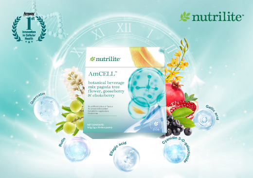 Nutrilite AmCELL™ 国槐、余甘子及野樱莓综合植物饮料|维他命及营养辅助品