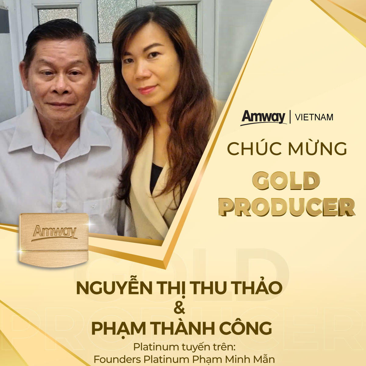 AmwayNow | Danh Hiệu Gold Producer Tháng 12/2024 | Amway Việt Nam