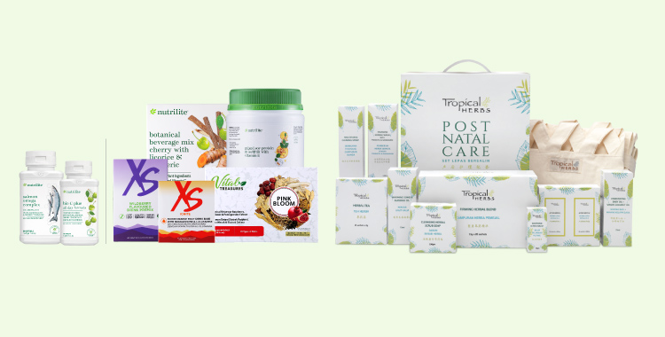 Limited Edition Nutrilite 90th Anniversary Salad Box and Chia Seed Oil ...