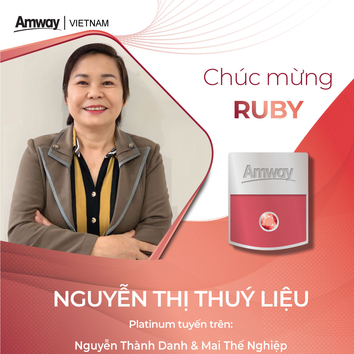 AmwayNow | Danh Hiệu Ruby Tháng 08/2023 | Amway Việt Nam