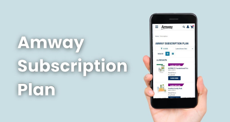 Amway Subscription Plan Manual