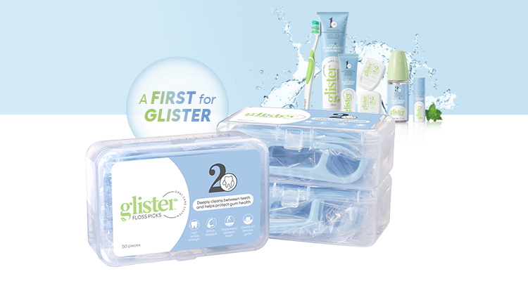 GLISTER Floss Picks: For Cleaner Teeth & Healthier Gums | AmwayNow