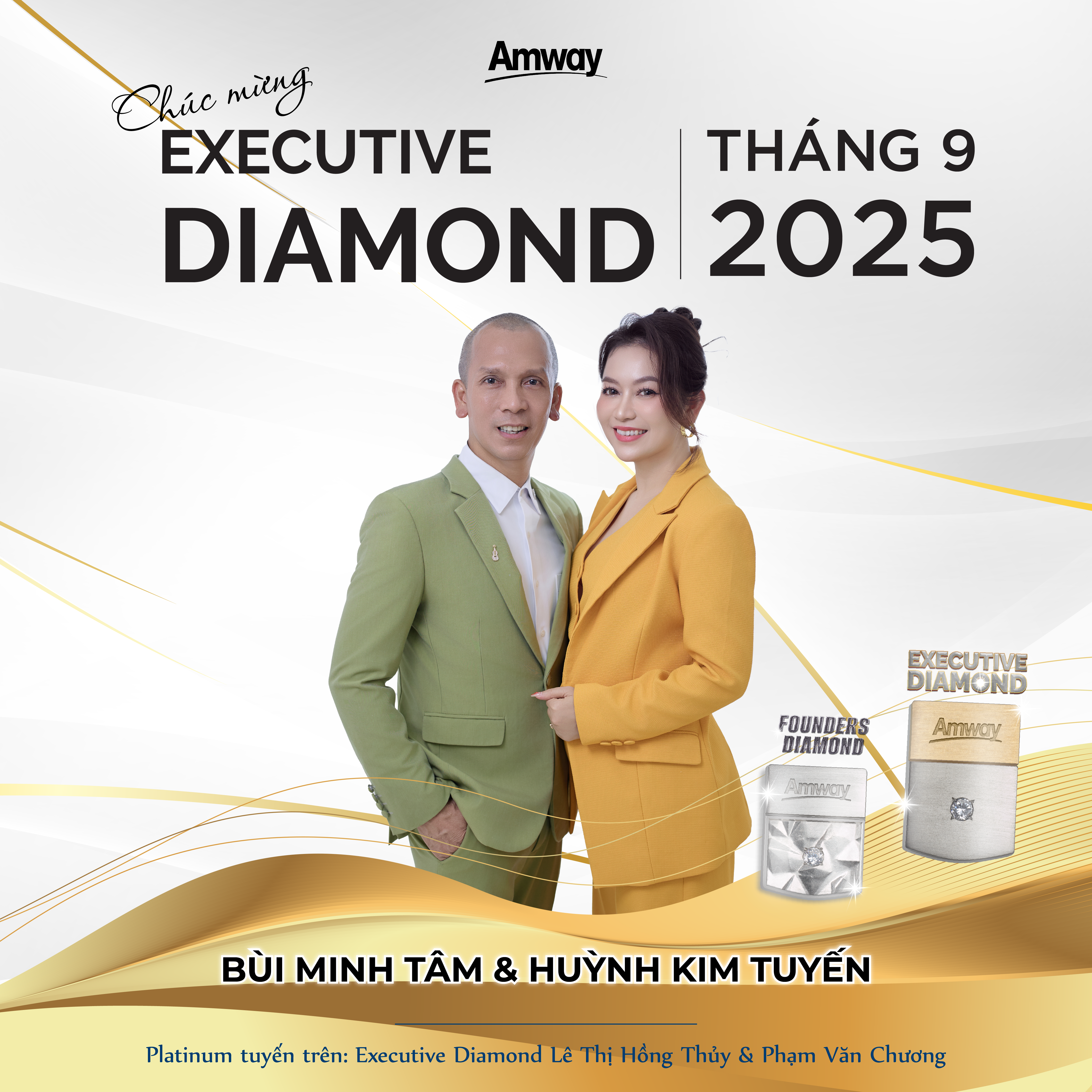 AmwayNow | Chúc Mừng Executive Diamond Bùi Minh Tâm & Huỳnh Kim Tuyến ...