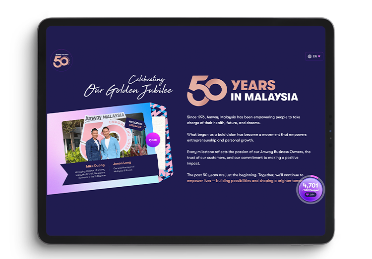 AM50 Celebration: Past, Present, Future