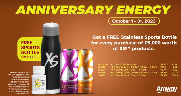 Anniversary Energy for XS Nation