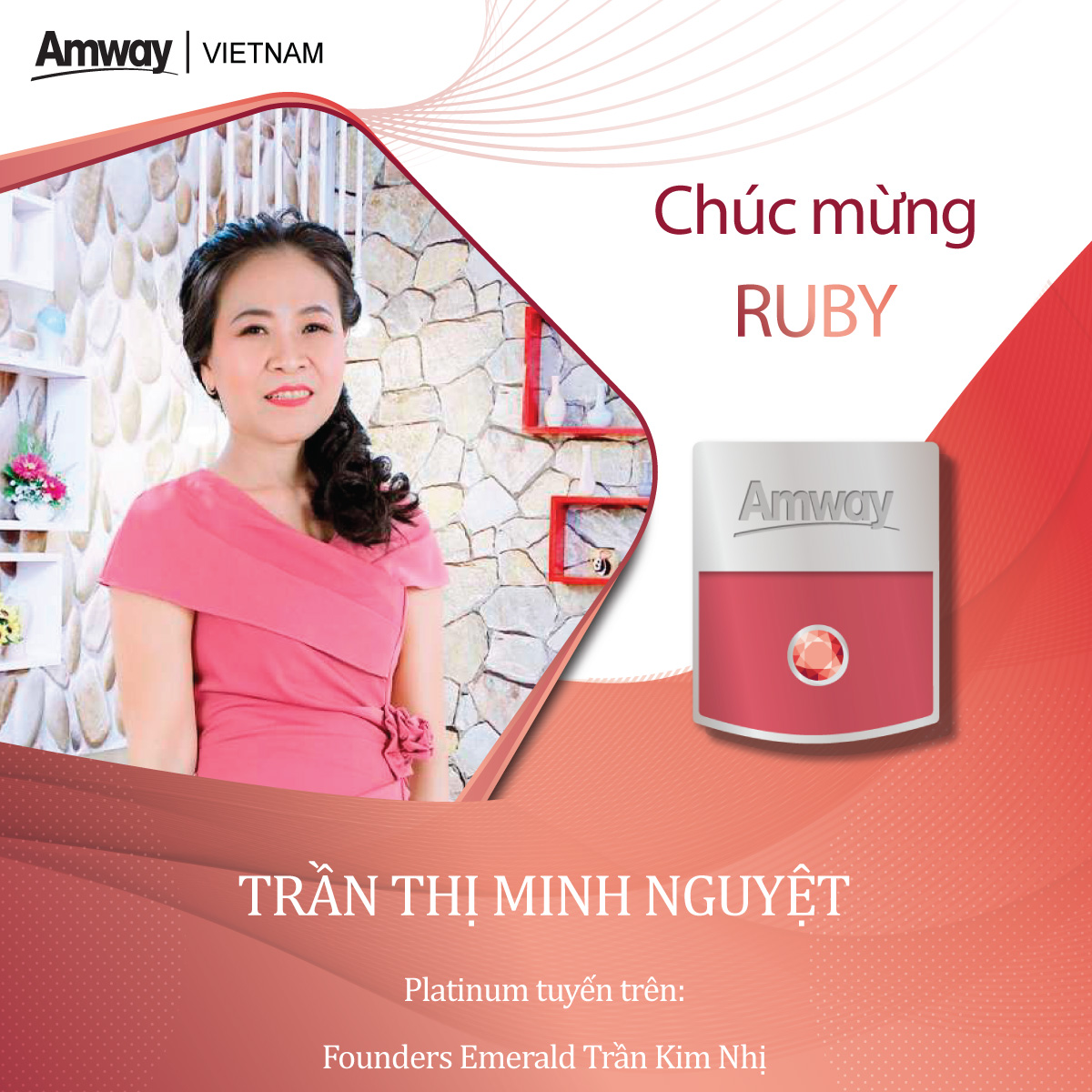 AmwayNow | Danh Hiệu Ruby Tháng 02/2022 | Amway Việt Nam
