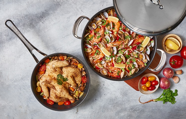 Tefal & Jamie Oliver Cook’s Classic Combo Set GWP Tefal Comfort Knife 3 ...