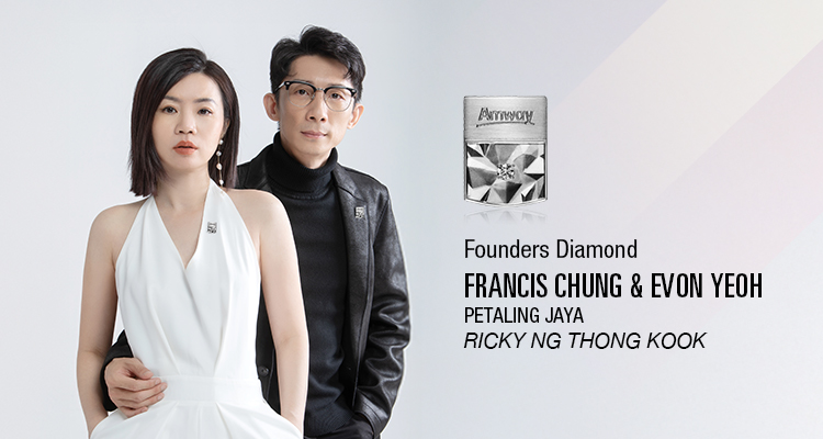 Founders Diamond Francis Chung & Evon Yeoh
