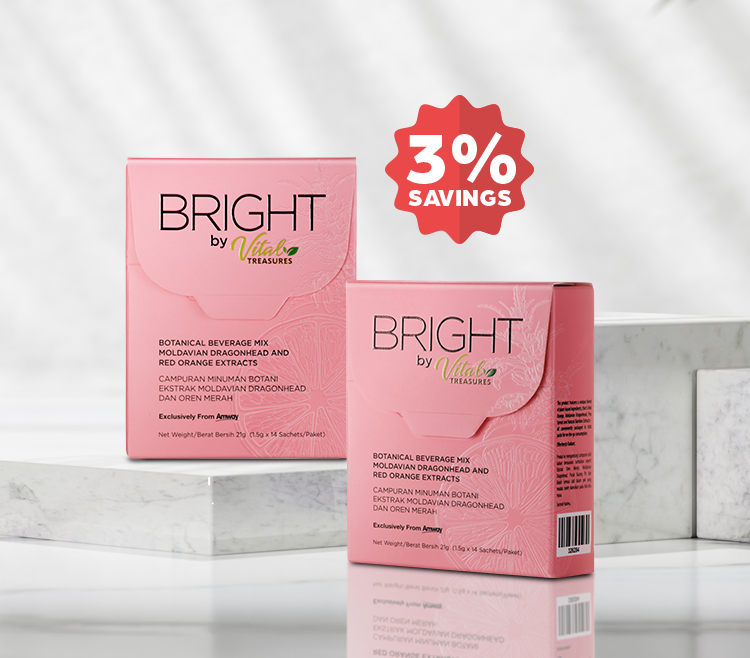 LONG-TERM PROMOTION: BUY BRIGHT Twin Pack SAVE RM4.80/B$1.70 | AmwayNow