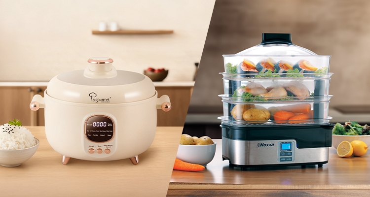 Atmosphere SKY GWP La Gourmet 3-Grid Cooker OR Noxxa Food Steamer ...