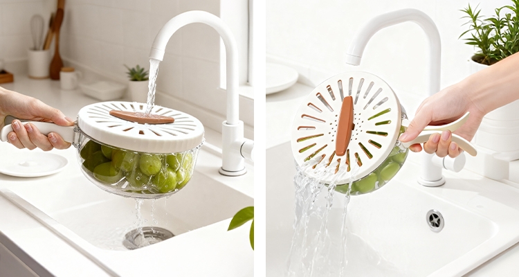 Pemproses Makanan Philips HR7530 GWP Mangkuk Penapis Boleh Lipat dengan ...