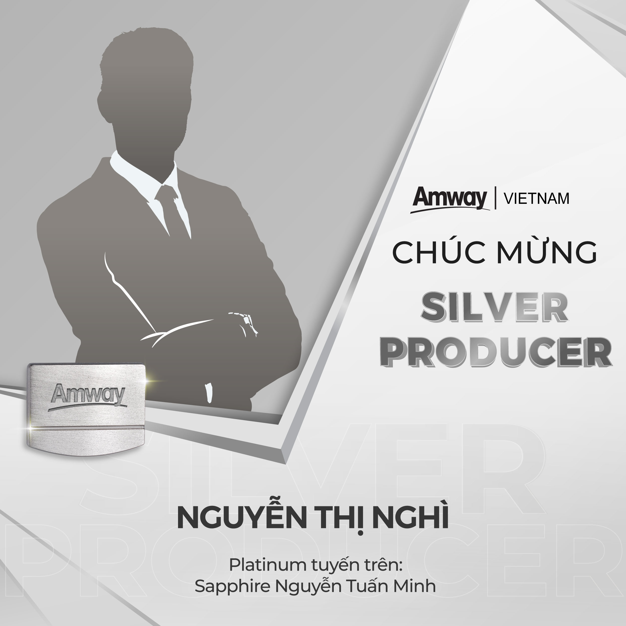 AmwayNow | Danh Hiệu Silver Producer Tháng 08/2025 | Amway Việt Nam