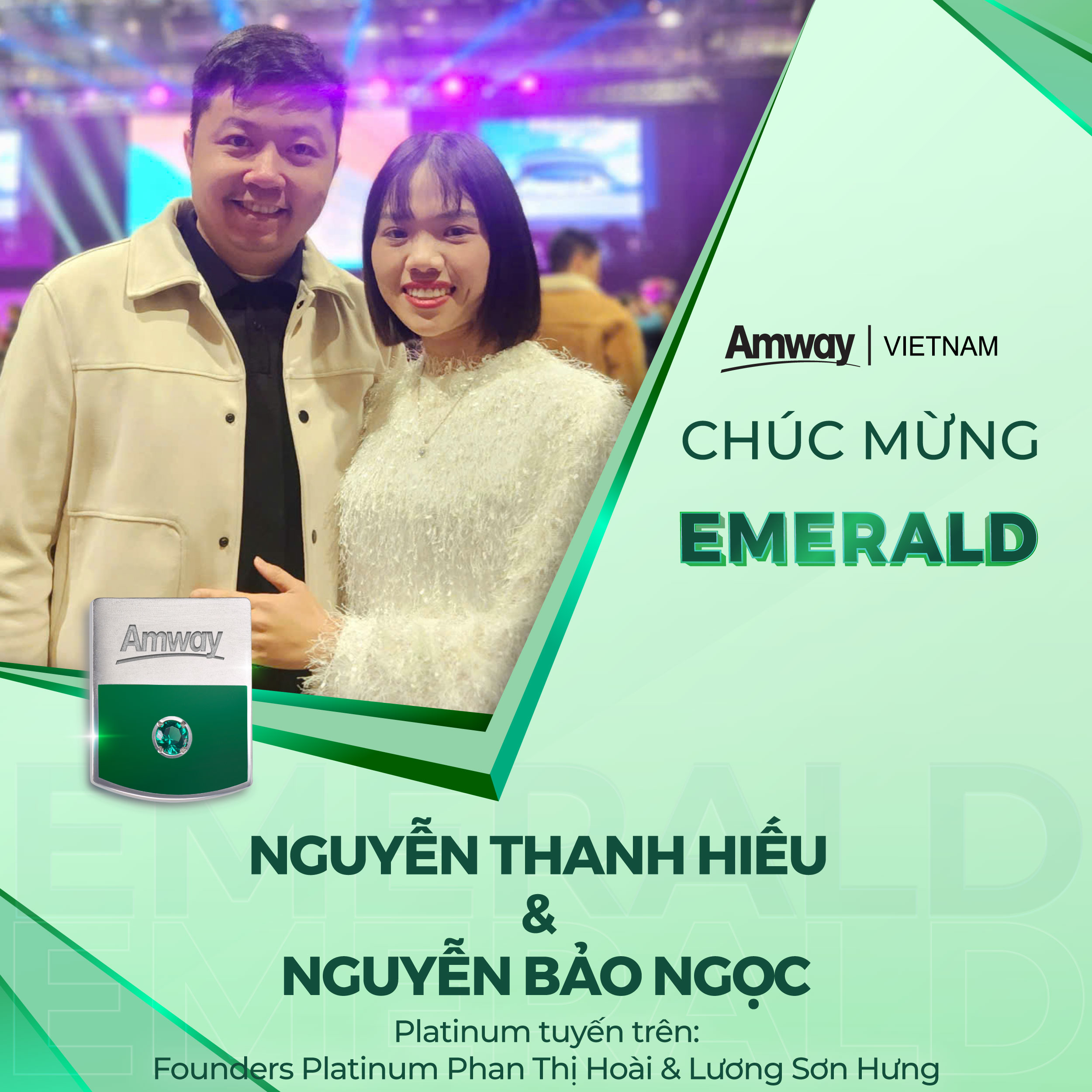 AmwayNow | Danh Hiệu Emerald Tháng 03/2025 | Amway Việt Nam