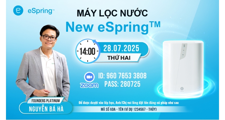 AmwayNow | [Zoom] Máy Lọc Nước New Espring | Amway Việt Nam