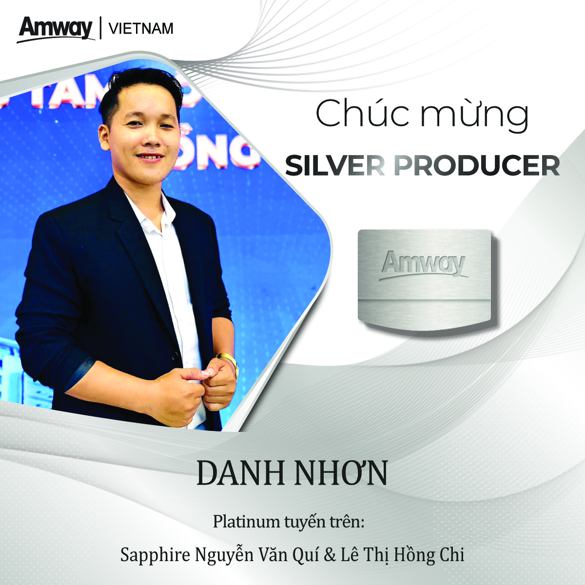 AmwayNow | Danh Hiệu Silver Producer Tháng 08/2022 | Amway Việt Nam