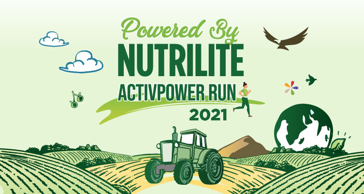 跑, 走或跳 – 2021年度Nutrilite ActivPower Run 竞跑 | AmwayNow