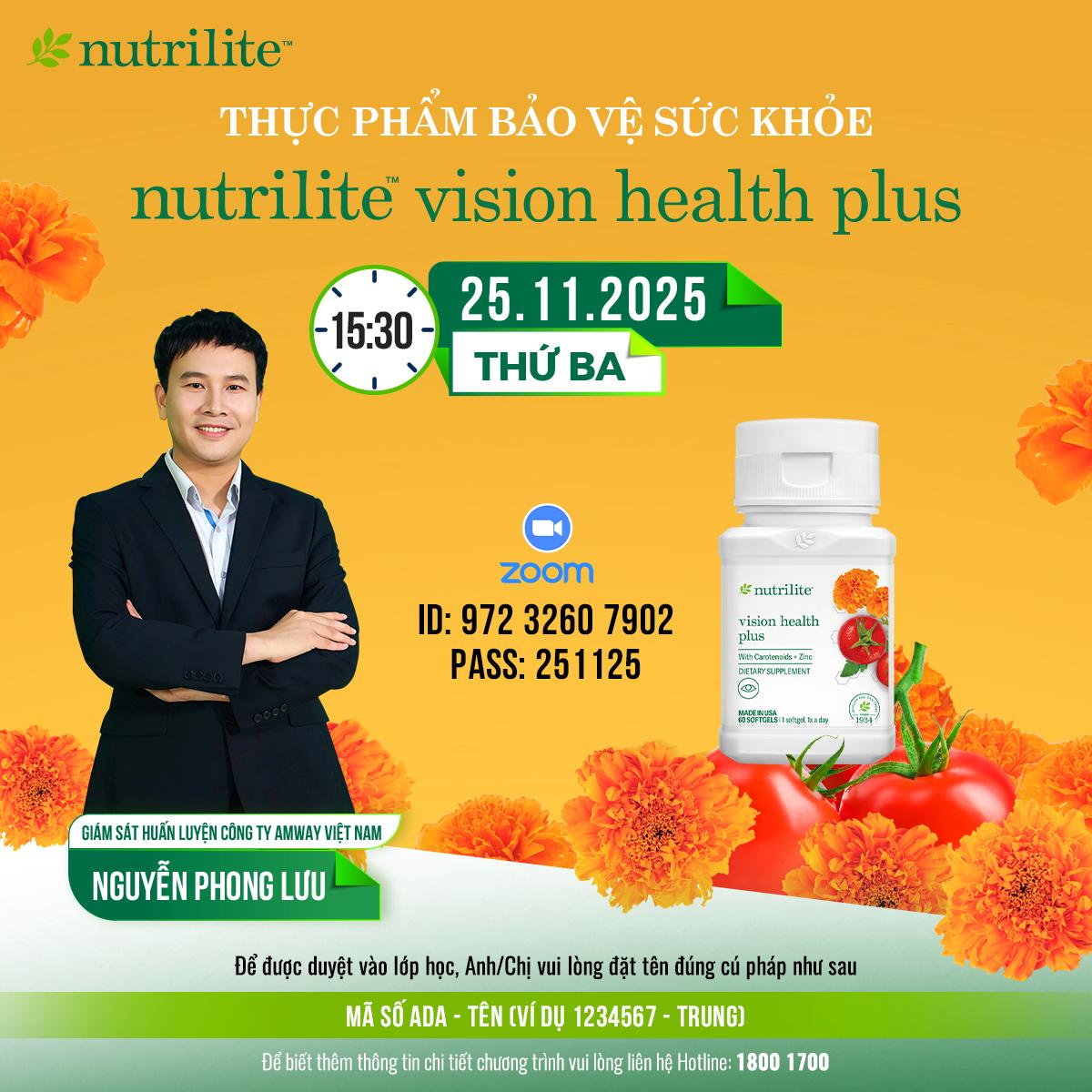 AmwayNow | Chuyên Đề Đào Tạo: Thực Phẩm Bảo Vệ Sức Khỏe Nutrilite ...
