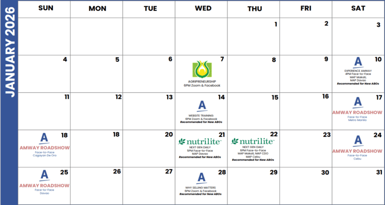 January 2026 Calendar
