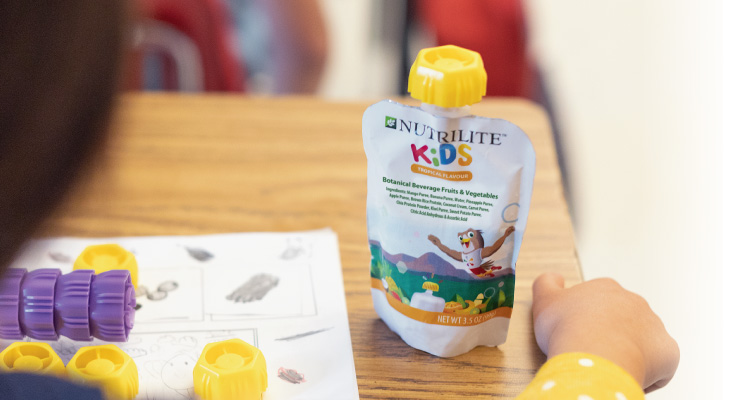 儿童们的超级食品果蔬饮品零食 | AmwayNow