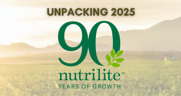 Unpacking 2025: Celebrating the Future and 90 Years of Nutrilite 🎉