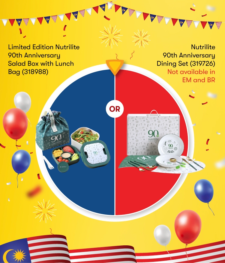 Nutrilite PWP Limited Edition Nutrilite 90th Anniversary Salad Box with ...