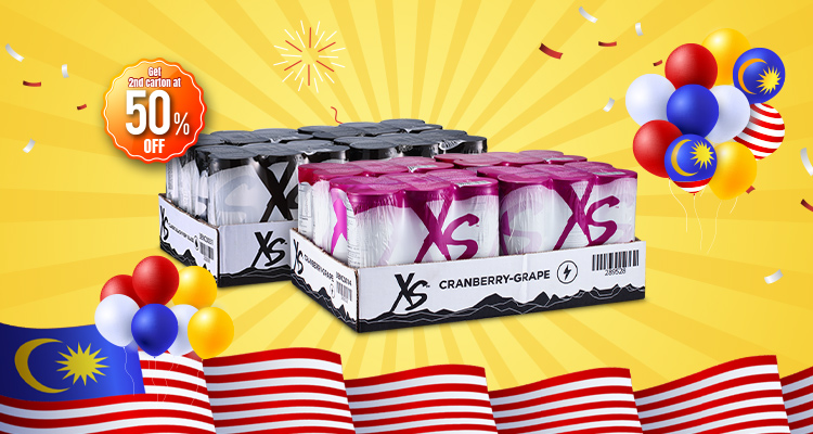 XS Energy Drinks – 1 carton (24 cans, any flavour) PWP Second carton ...