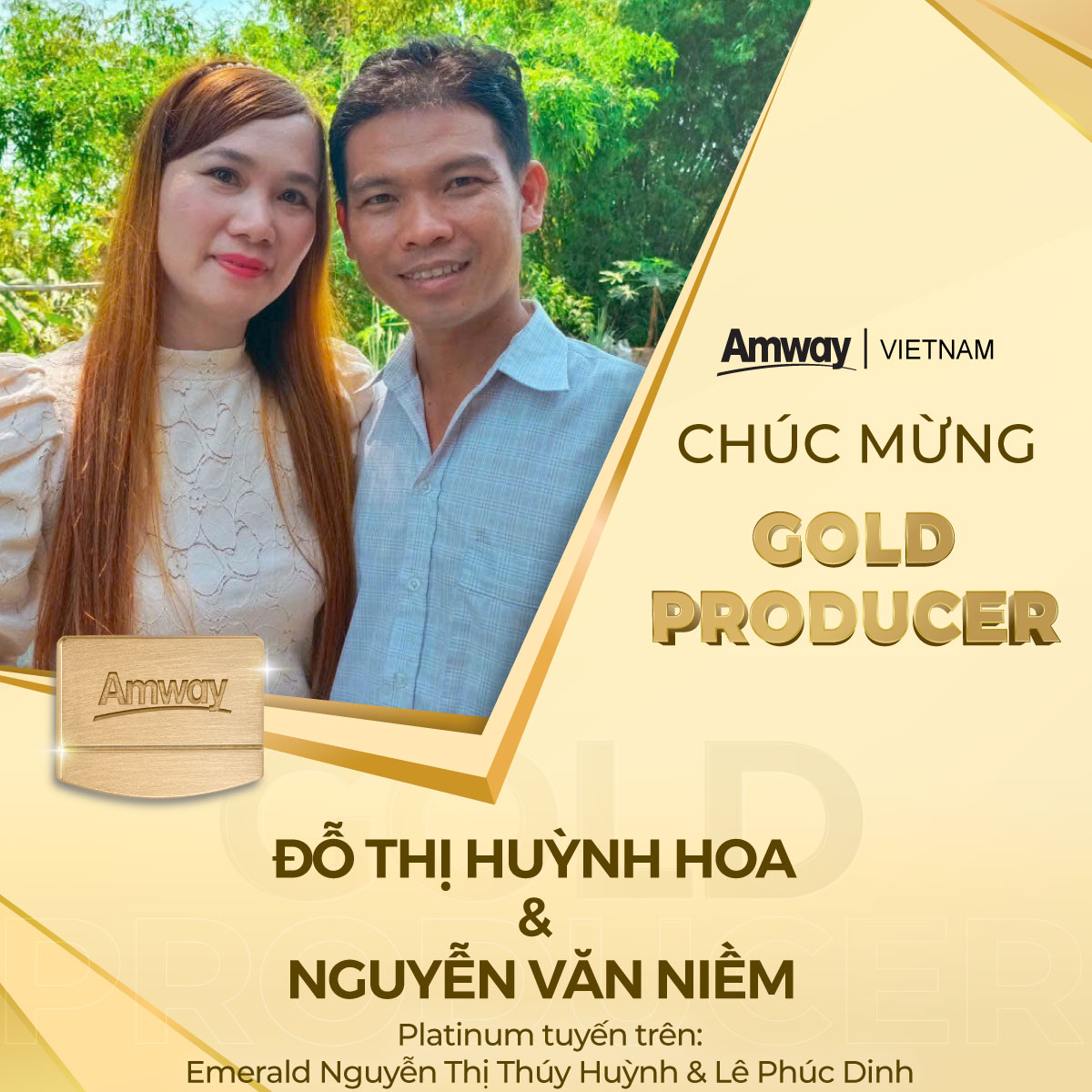 AmwayNow | Danh Hiệu Gold Producer Tháng 12/2024 | Amway Việt Nam