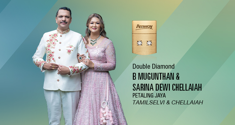 Double Diamond B Mugunthan & Sarina Dewi Chellaiah