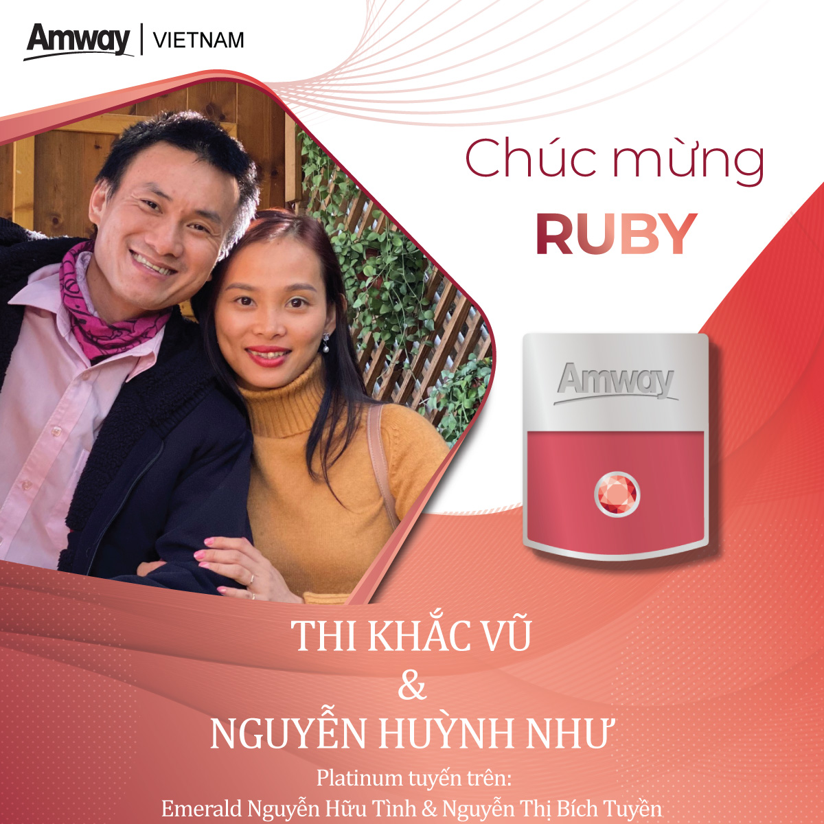 AmwayNow | Danh Hiệu Ruby Tháng 08/2022 | Amway Việt Nam