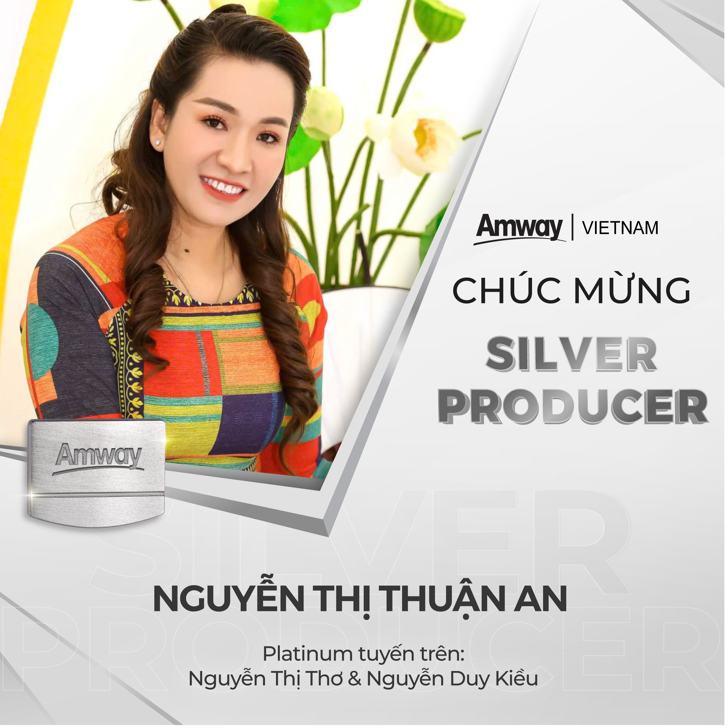 AmwayNow | Danh Hiệu Silver Producer Tháng 07/2025 | Amway Việt Nam