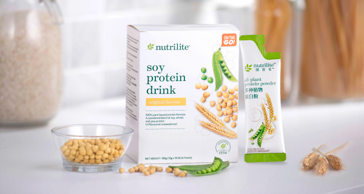 Nutrilite PWP Nutrilite Soy Protein Drink Stick Packs | AmwayNow