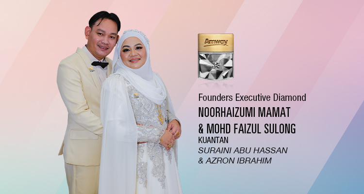 Founders Executive Diamond Noorhaizumi Mamat & Mohd Faizul Sulong