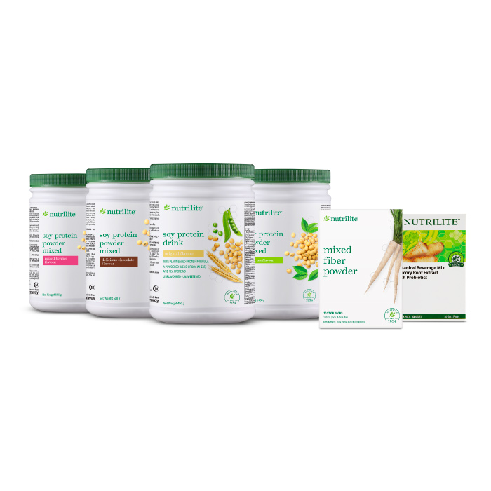 Nutrilite GUTPROtein Set PWP XS Energy Drink Cranberry-Grape OR XS ...