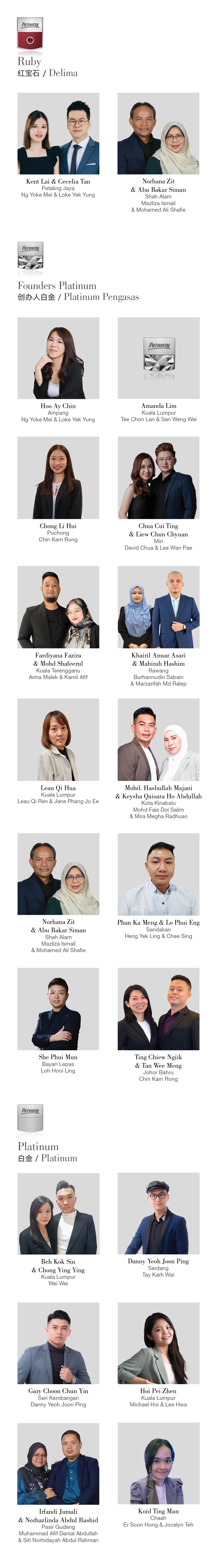 Founders Ruby to Platinum (Sep 2024)