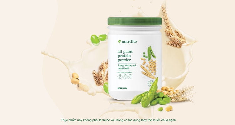 AmwayNow | Thư Viện TPBVSK Nutrilite™ All Plant Protein Powder | Amway ...