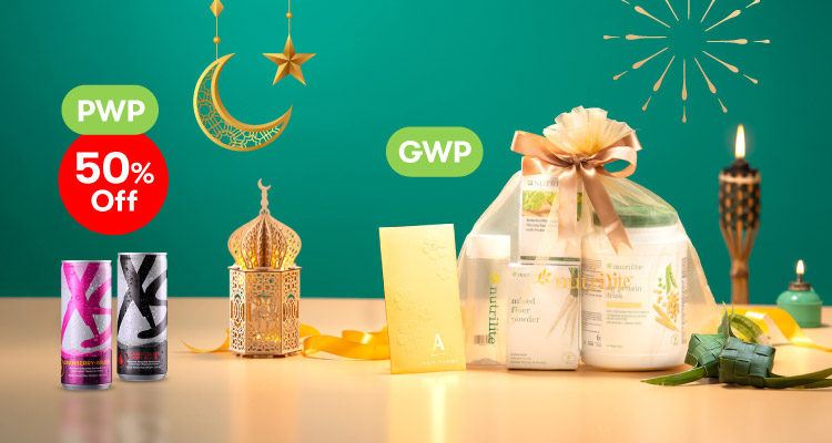 Nutrilite GUTPROtein Set PWP XS Energy Drink Cranberry-Grape OR XS ...