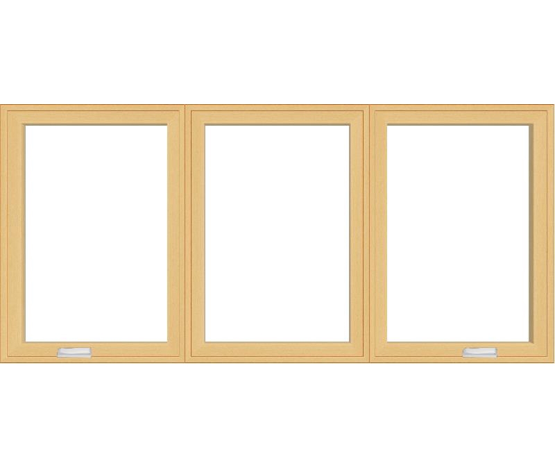 Three Panel Casement Window