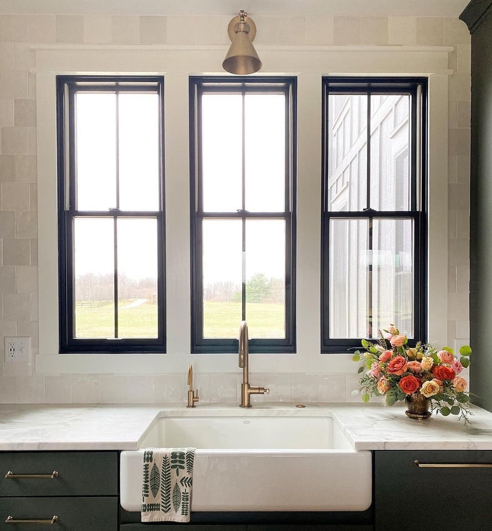 Kitchen Window Above Farmhouse Sink The Top 3 Windows For Your Kitchen